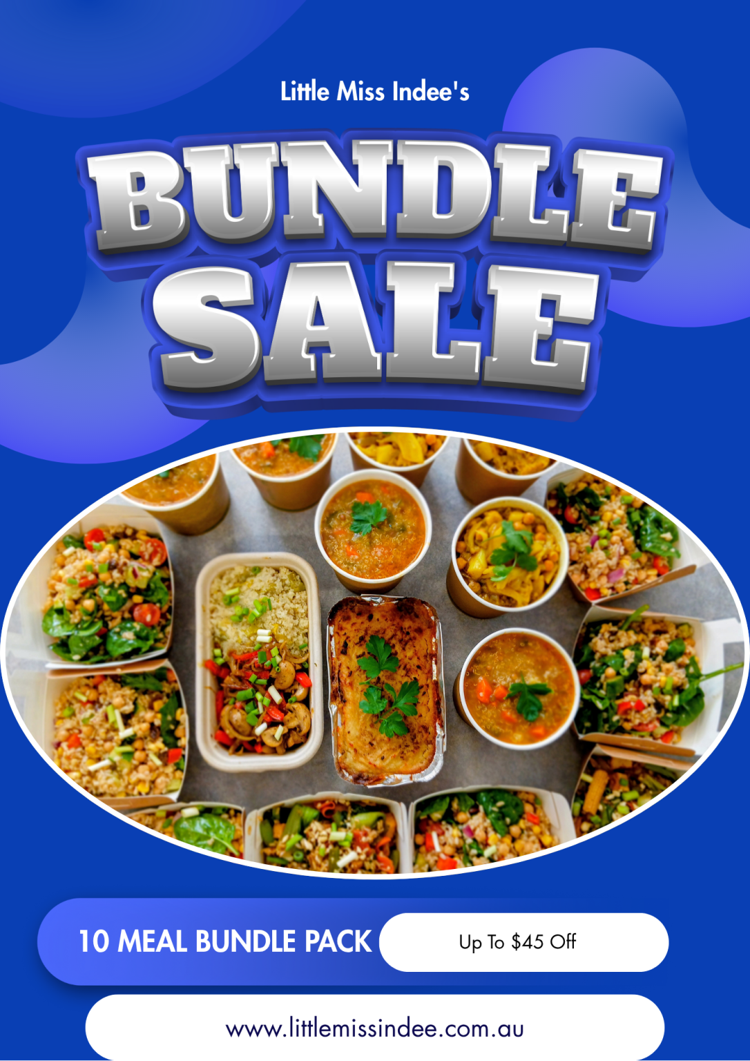 Build Your Own - Meal Bundle - 10 Meals | Little Miss Indee - Vegan ...